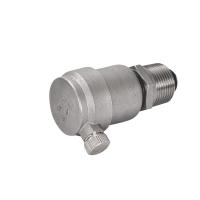 China Stainless Steel 304 NPT Bsp Thread Exhaust Air Vent Valve with Manual Driving Mode for sale