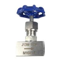 China Female Thread Connection DN6-DN25 Manual Stainless Steel Needle Valve for Water Media for sale