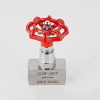 China Female Thread Connection DN6-DN25 Manual Stainless Steel Needle Valve for Water Media for sale