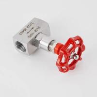 China Female Thread Connection DN6-DN25 Manual Stainless Steel Needle Valve for Water Media for sale