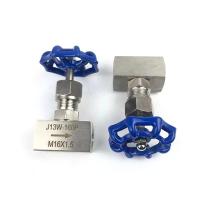 China Stainless Steel High Pressure Needle Globe Valve with Manual and BSPP End Connection for sale