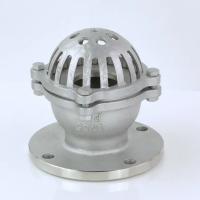 China Manual Driving Mode 304 Stainless Steel Flange Bottom Valve for Water Pump Suction for sale