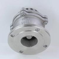 China Manual Driving Mode 304 Stainless Steel Flange Bottom Valve for Water Pump Suction for sale