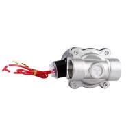 China FC Water CF8 Solenoid Valve Stainless Steel NPT/BSPP/BSPT Thread Straight Through Type for sale
