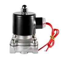 China Full Bore Structure 2W Series Direct Acting Normally Closed Waterproof Solenoid Valve for sale