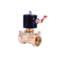 China 2/2 Way 2W200-20 G3/4 Electric Brass Direct Acting Water Solenoid Valve Oed Support for sale