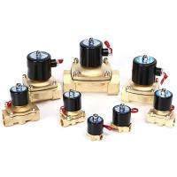 China 2/2 Way 2W200-20 G3/4 Electric Brass Direct Acting Water Solenoid Valve Oed Support for sale