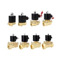 China 2/2 Way 2W200-20 G3/4 Electric Brass Direct Acting Water Solenoid Valve Oed Support for sale