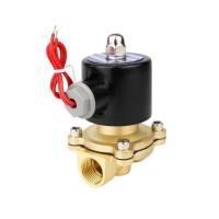 China Nominal Pressure Pn1.6MPa 2 Way Brass Water Air Direct Acting Solenoid Valve AC220V for sale