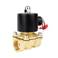 China Nominal Pressure Pn1.6MPa 2 Way Brass Water Air Direct Acting Solenoid Valve AC220V for sale