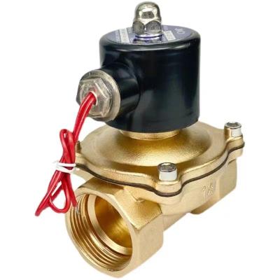 China Electric Driving Mode Brass Plunger Solenoid Valve 1/2