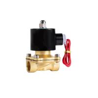 China 2W Brass Solenoid Valve for Water Treatment Nominal Pressure Pn1.6MPa Term Fob for sale