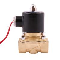 China Oed Support Nominal Pressure Brass Water Solenoid Valves for Water Dispenser RO Machine for sale