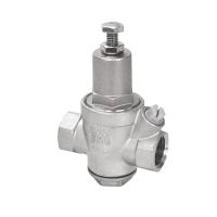China High Pressure Stainless Steel Water Pressure Reducing Valve with Gauge DN15-DN50 for sale