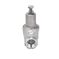 China High Pressure Stainless Steel Water Pressure Reducing Valve with Gauge DN15-DN50 for sale
