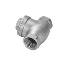 China Water Media 304/316 Stainless Steel Horizontal Swing Check Valve Anti-Backflow Valve for sale