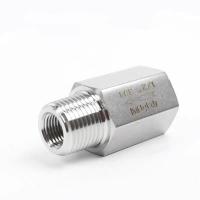 China 304 Stainless Steel Female/Male Thread Hexagon Check Valve for Water Industrial Usage for sale