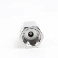 China 304 Stainless Steel Female/Male Thread Hexagon Check Valve for Water Industrial Usage for sale