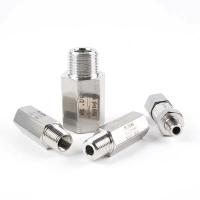 China 304 Stainless Steel Female/Male Thread Hexagon Check Valve for Water Industrial Usage for sale