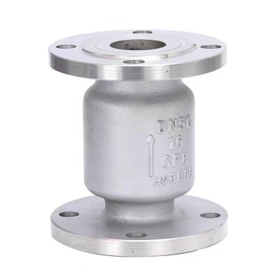 China Water Industrial Usage 304/316 Stainless Steel Flanged Check Valve ISO 9001 Standard for sale