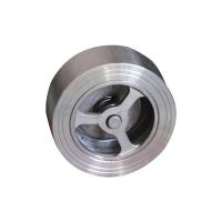China Full Bore 201/304 Stainless Steel Pair Clip Lift Check Valve for Water Pump Hard Sealed for sale