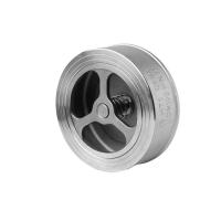 China Full Bore 201/304 Stainless Steel Pair Clip Lift Check Valve for Water Pump Hard Sealed for sale