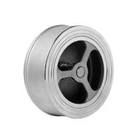 China Full Bore 201/304 Stainless Steel Pair Clip Lift Check Valve for Water Pump Hard Sealed for sale
