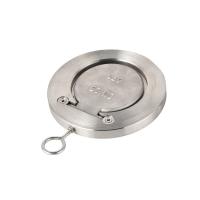 China 304 Stainless Steel Thin Type Check Valve Disc Type for Clamping One-Way Customization for sale