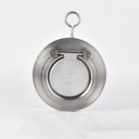 China 304 Stainless Steel Thin Type Check Valve Disc Type for Clamping One-Way Customization for sale