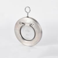 China 304 Stainless Steel Thin Type Check Valve Disc Type for Clamping One-Way Customization for sale