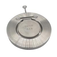 China 304 Stainless Steel Thin Type Check Valve Disc Type for Clamping One-Way Customization for sale