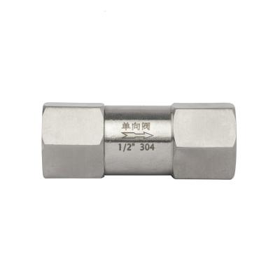 China Stainless Steel High Pressure Check Valve Full Bore Structure for Steam for sale