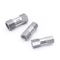 China 304/316 Stainless Steel Female Thread High Pressure Check Valve for Household Water Pipe for sale