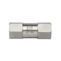 China 304/316 Stainless Steel Female Thread High Pressure Check Valve for Household Water Pipe for sale