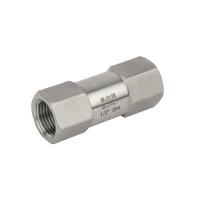 China 304/316 Stainless Steel Female Thread High Pressure Check Valve for Household Water Pipe for sale