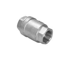 China Stainless Steel Vertical Spring Check Valve H12W Pn1.6MPa Female Thread Connection for sale