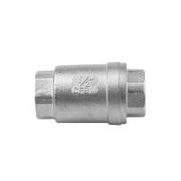 China Stainless Steel 316 Female Thread Check Valve Vertical Type with Water Media Function for sale