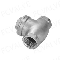 China Water Media Straight Through Type 200psi Threaded Swing Check Valve Non Return Valve for sale