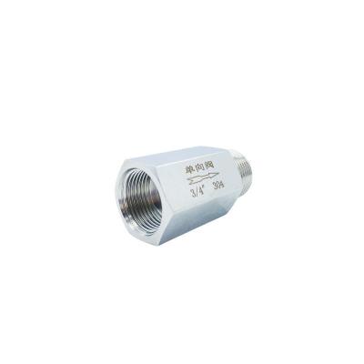 China Stainless Steel Female/Male Thread Check Valve for Household Water Media Distribution for sale