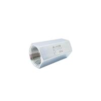 China Stainless Steel Hexagonal Check Valves for DN8-DN25 and Within Normal Temperature for sale