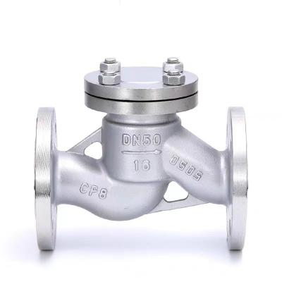 China Full Bore Stainless Steel Hard Seal Flanged Lift Check Valve for Normal Temperature for sale