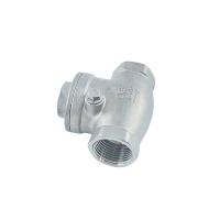 China Ordinary Temperature 304/316 Stainless Steel Swing Check Valve with ISO 9001 Standard for sale