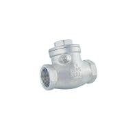 China Ordinary Temperature 304/316 Stainless Steel Swing Check Valve with ISO 9001 Standard for sale