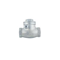 China Ordinary Temperature 304/316 Stainless Steel Swing Check Valve with ISO 9001 Standard for sale