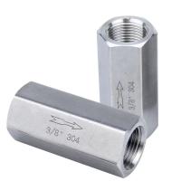 China Normal Temperature Thread Connection Form SS304/316 Non Return Valve for Air Compressor for sale
