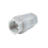 China Vertical CF8M Stainless Steel 304 316 Spring Check Valve with NPT/BSPP/BSPT Thread for sale