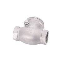 China High Pressure Stainless Steel Swing Check Valve with Manual Driving Mode Model NO. H14W for sale