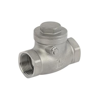 China 30 Days Refund Frtnvlve Investment Casting Stainless Steel 200 Psi Swing Check Valve for sale