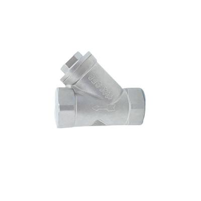 China Oed Customized Support Stainless Steel NPT Bsp Threaded Y-Type Strainer for Industrial for sale