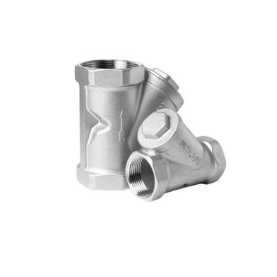 China ISO 9001 Standard DN8-DN100 Stainless Steel 316 Threaded Y Strainer for Industrial for sale